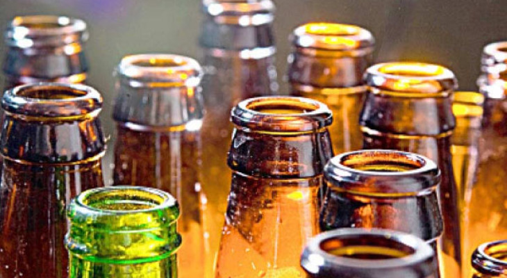 10 eighth grade students stagger in classroom after drinking alcohol