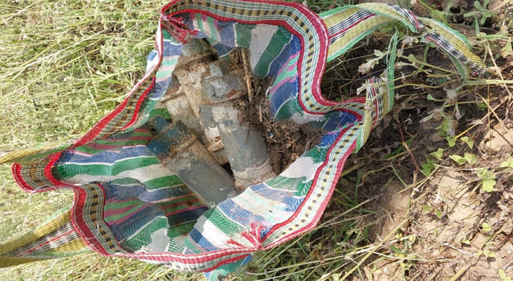 socket bomb recovered in West Kantanagar of Bhagbangola police station