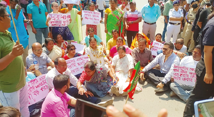 Padma MLA Shikha stirs controversy by raiding municipality without ...