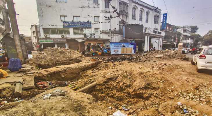 Construction of a health center has finally begun on Beadon Street