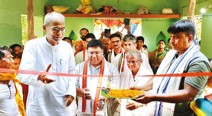 Newly decorated Shitala Temple inaugurated in Dantna