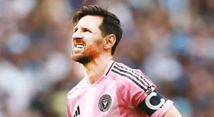 Messi's embarrassing defeat