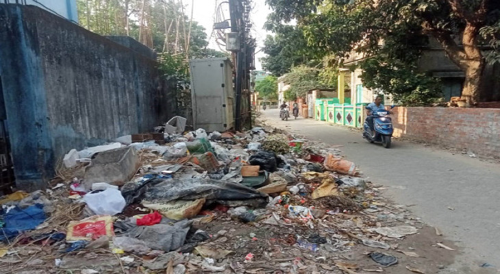 Irregular garbage collection in 383 municipal areas