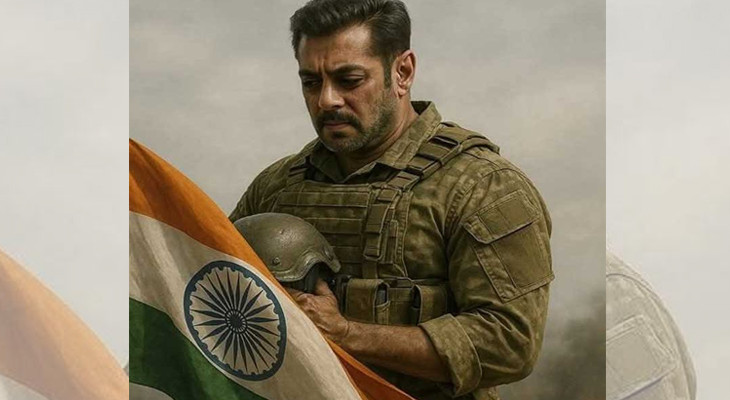Salman as a soldier