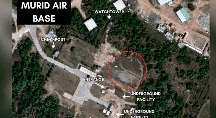Pakistan's underground air force base in Muridke also destroyed in ...