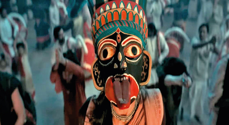 Dinajpur's Gamira mask dance is now in Bollywood