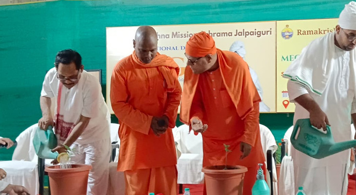 Ramakrishna Mission Ashram makes special pledge on the occasion of Yoga ...