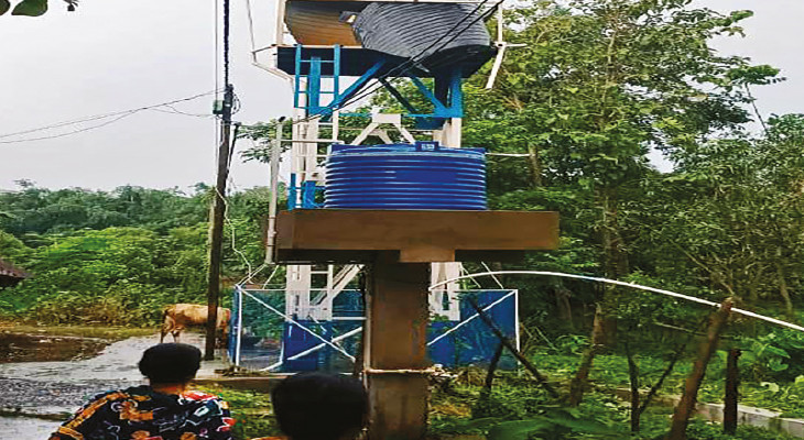 New water tank breaks down in Nalhati after 20 days