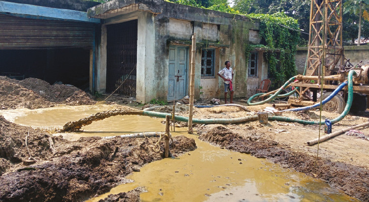 Municipality is installing six pumps at a cost of Rs 61 lakh to ...