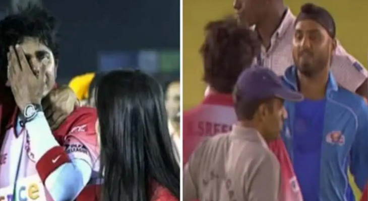 Lalit Modi shares unseen footage of infamous IPL slapgate incident