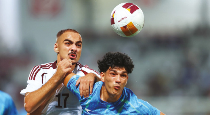 India lost to Qatar on a controversial goal