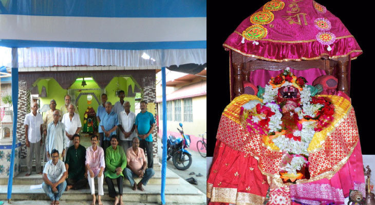 Special puja of Goddess Jaya Durga organized in Mirzapur, Burdwan on ...