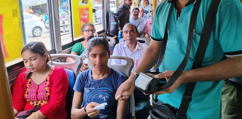 Free bus rides for women from today, 'zero balance' tickets being given