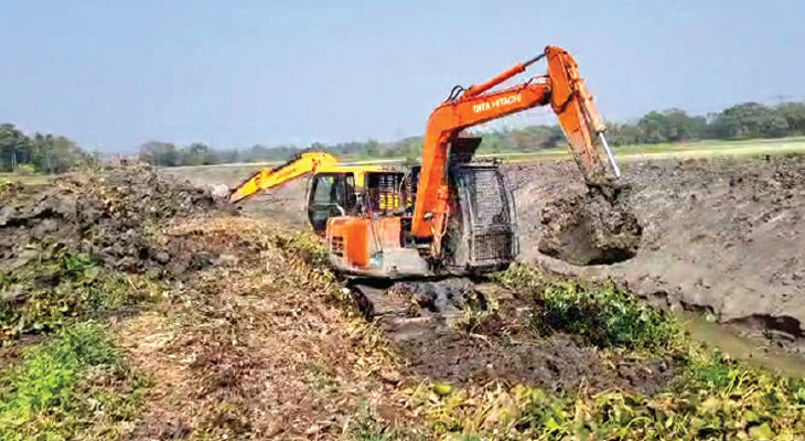 Biker canal repairs underway in Deganga, Rs 1 crore allocated