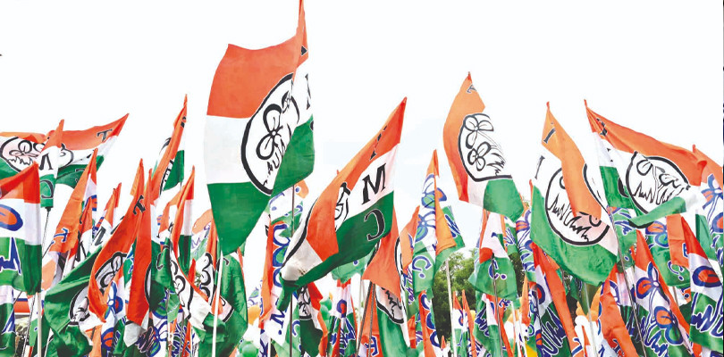 North campaigning in Cooch Behar, Partha Pratim's campaign tagline ...