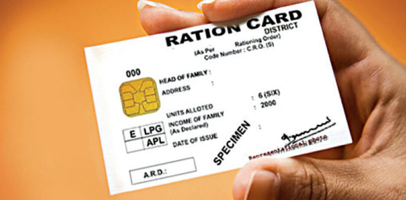 Center orders investigation into suspicious ration cards in the state