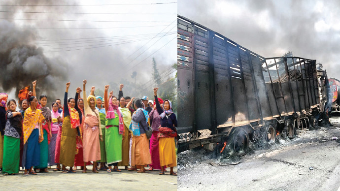 Manipur is burning, 2 children killed in rocket attack on BSF jawan's ...