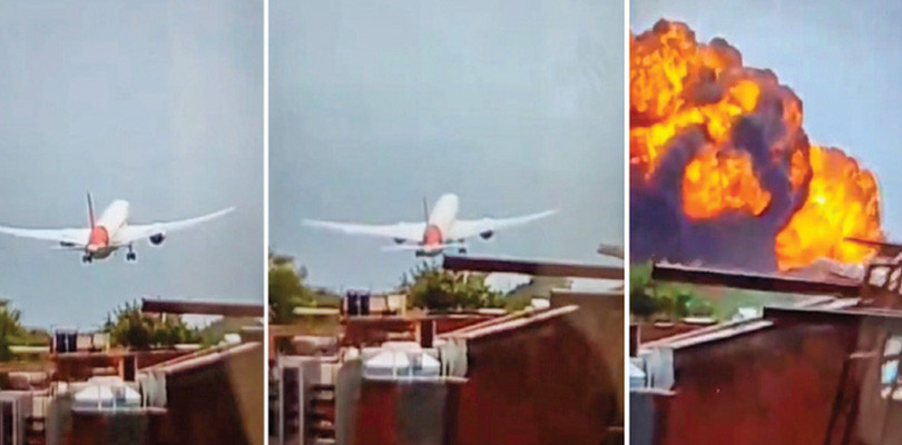 Ahmedabad plane crash: Pilot did not let go of steering wheel even ...