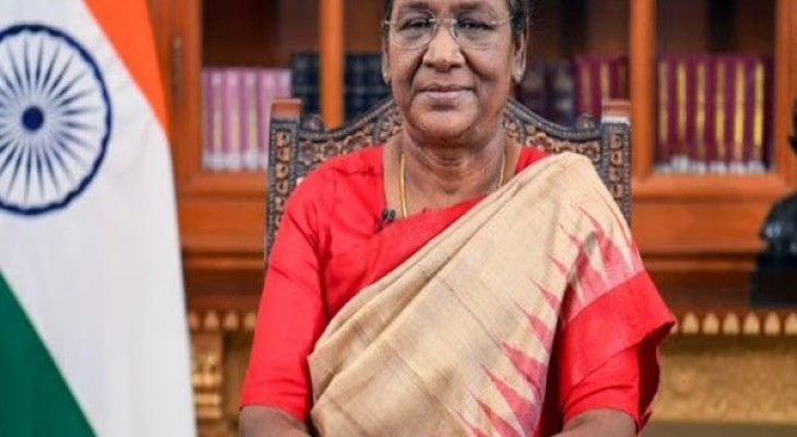 President Murmu changes official portrait 3 times in 3 years